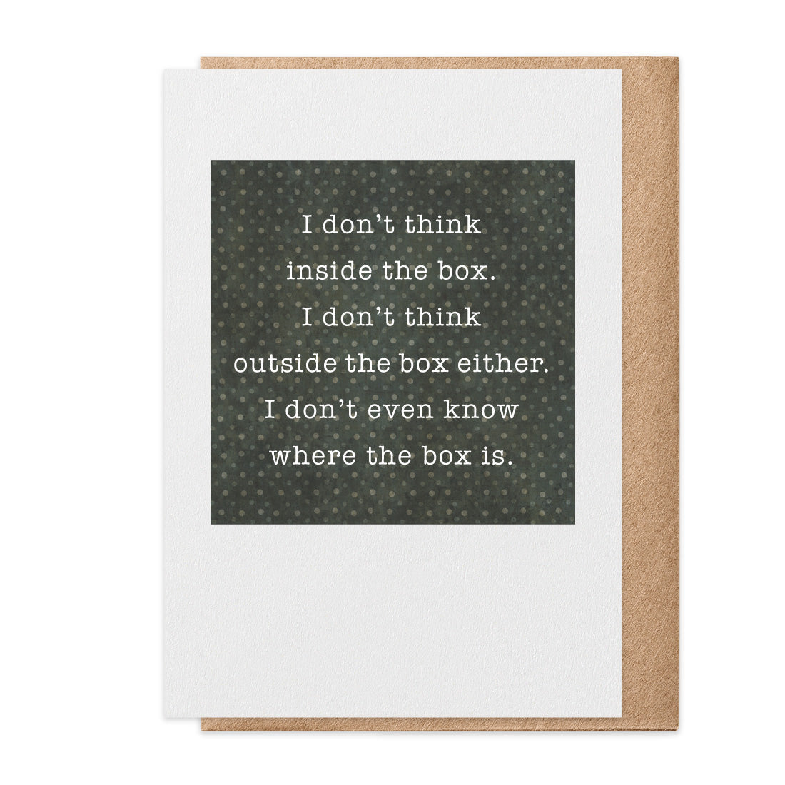 The Box Card – Paisley & Parsley