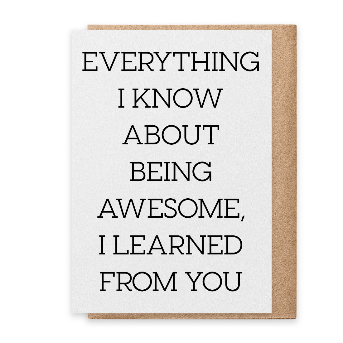 Learned From You Card – Paisley & Parsley