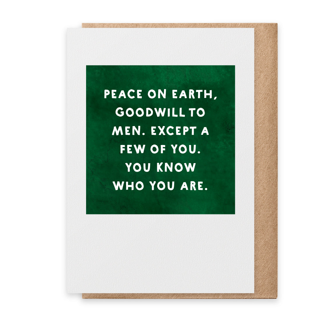 Goodwill To Men Card – Paisley & Parsley