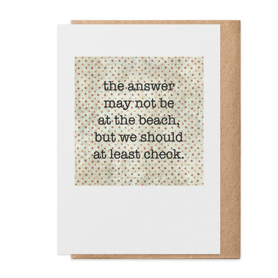 The Answer Card – Paisley & Parsley