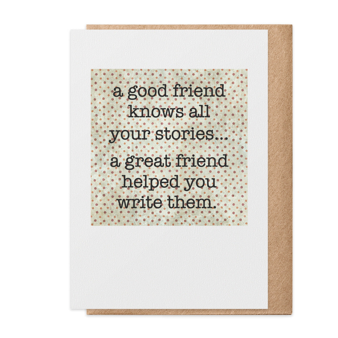 Good Friend Card – Paisley & Parsley