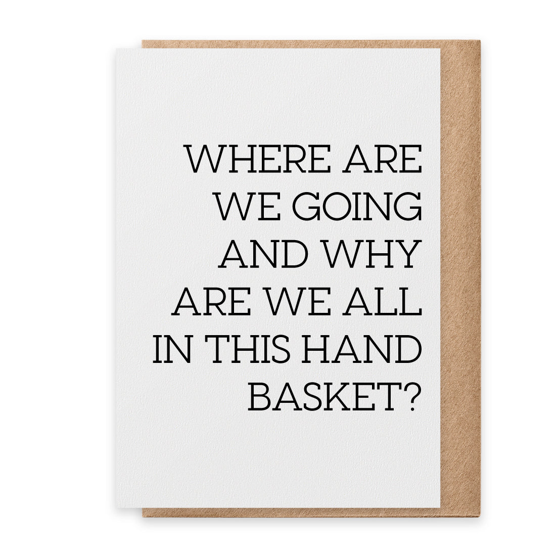 Hand Basket Card – Paisley & Parsley
