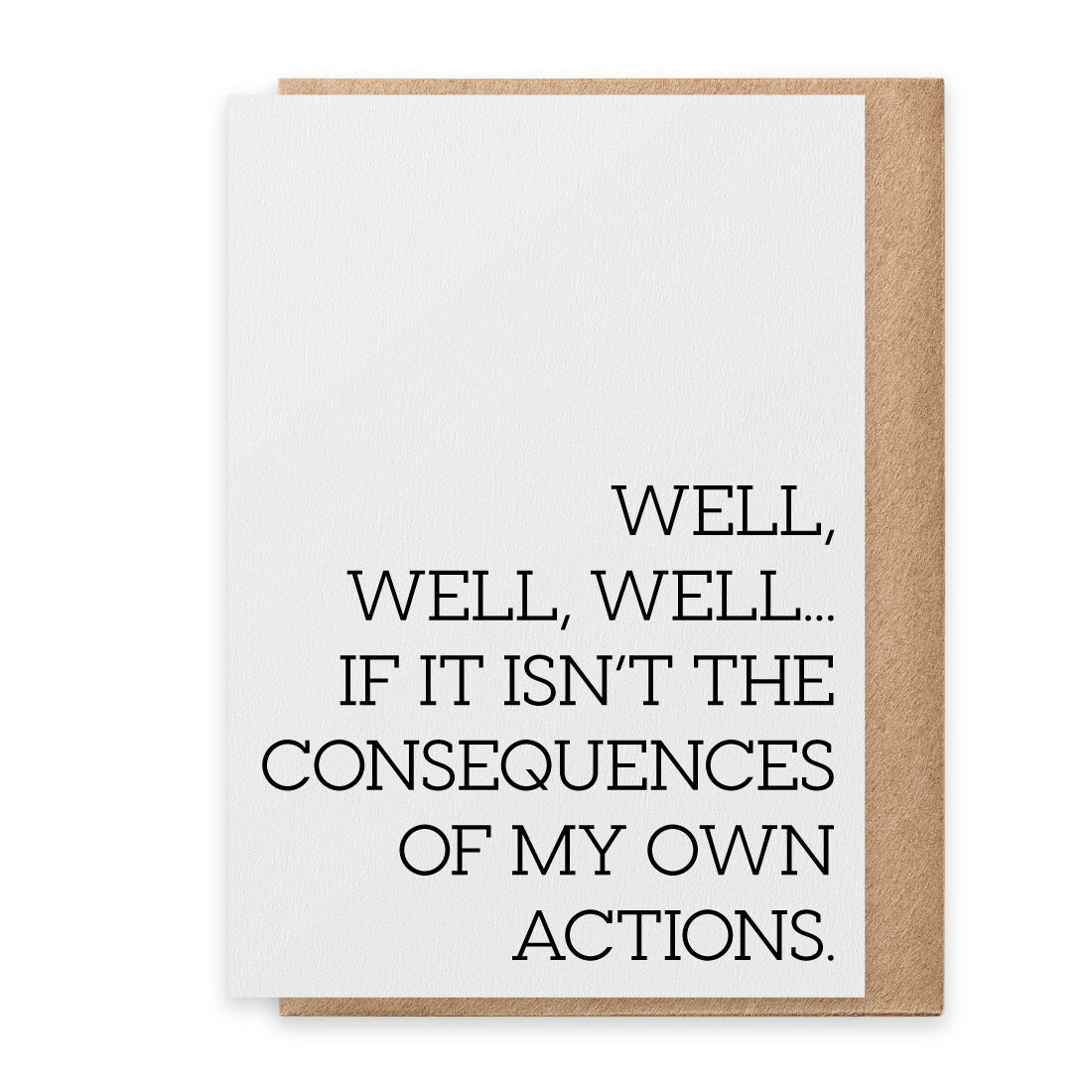 Consequences Card – Paisley & Parsley