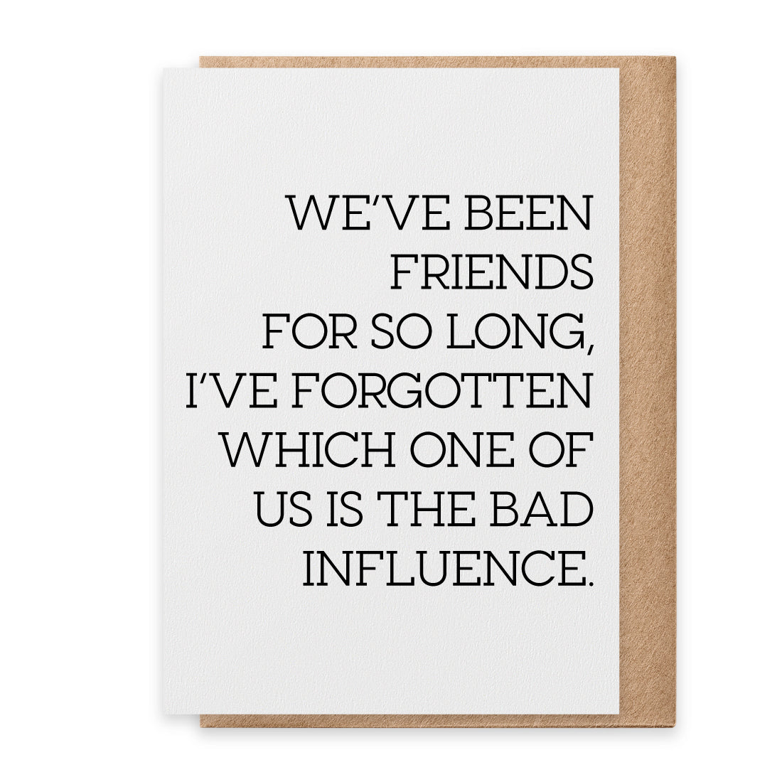 Bad Influence Card – Paisley & Parsley