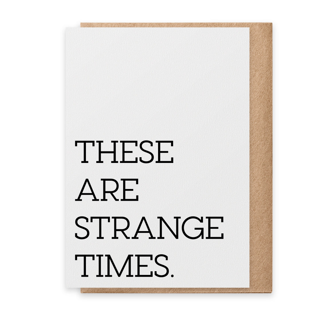 Strange Times Card – Paisley & Parsley