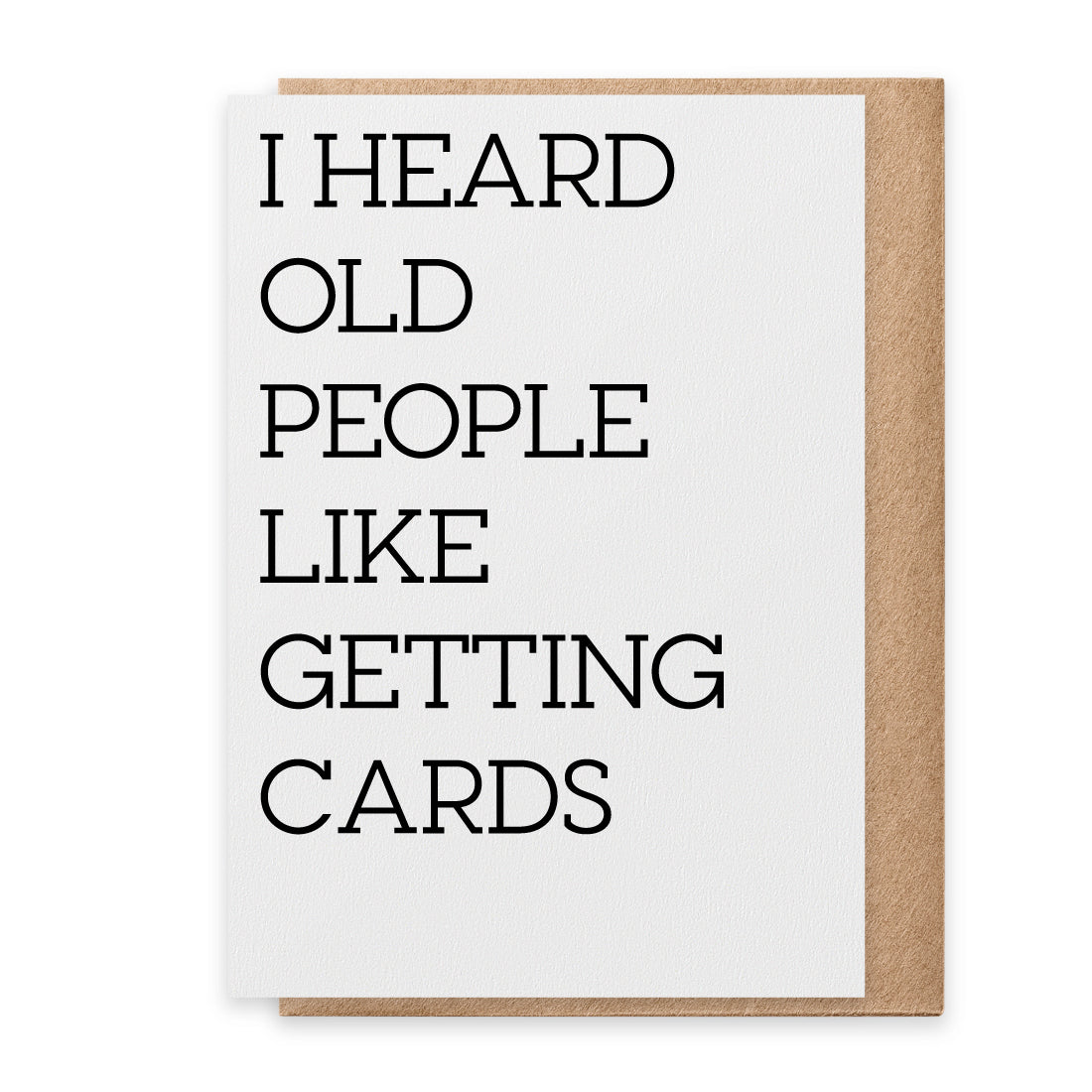 Old People Card – Paisley & Parsley