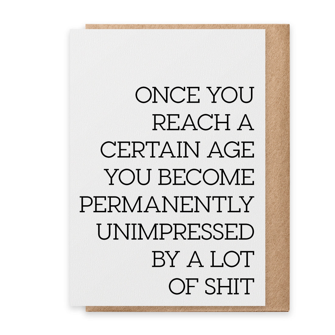 Unimpressed Card – Paisley & Parsley