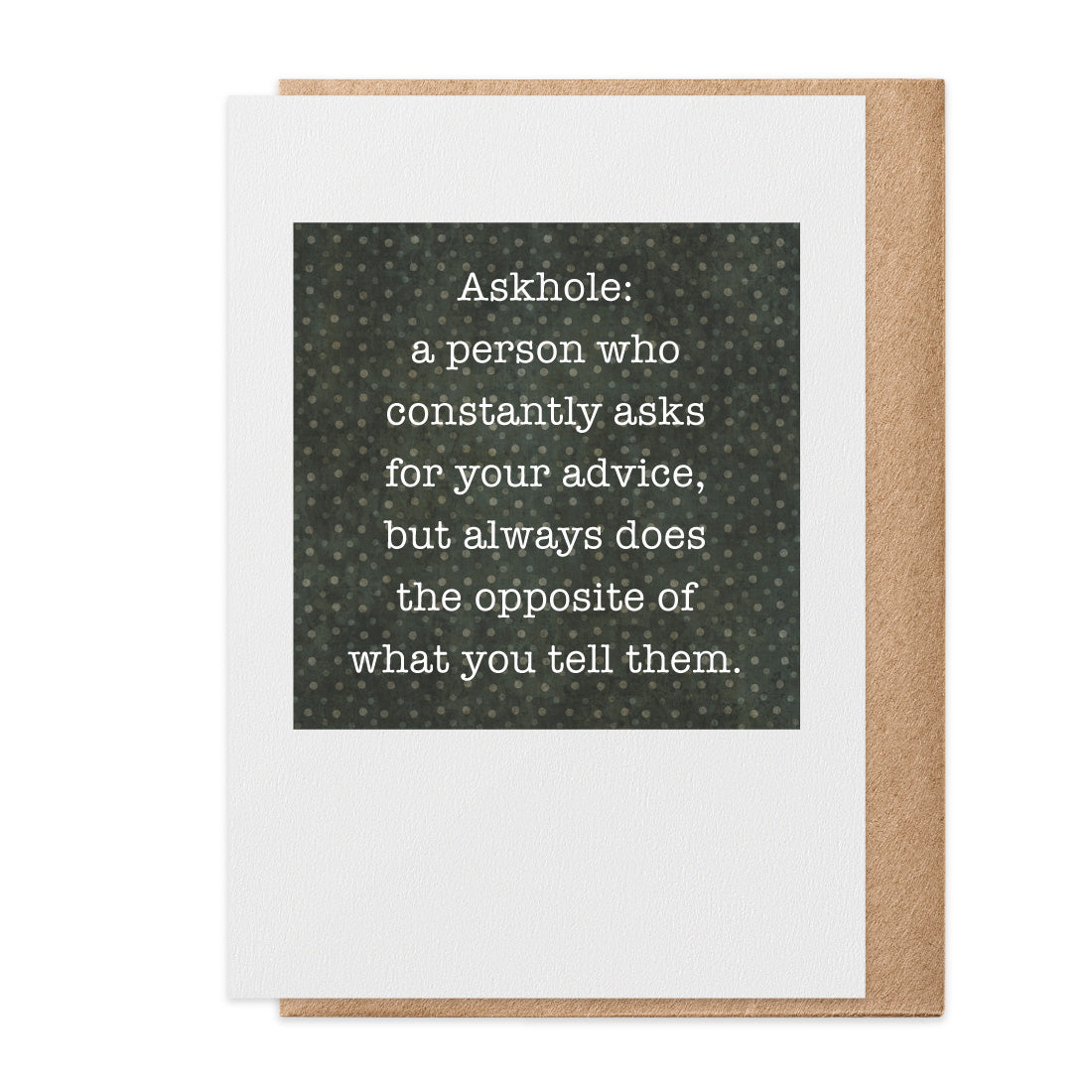 Askhole Card – Paisley & Parsley