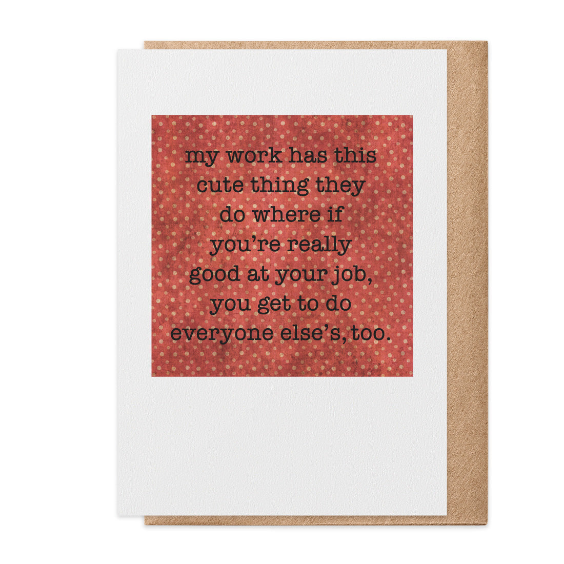 My Work Card – Paisley & Parsley