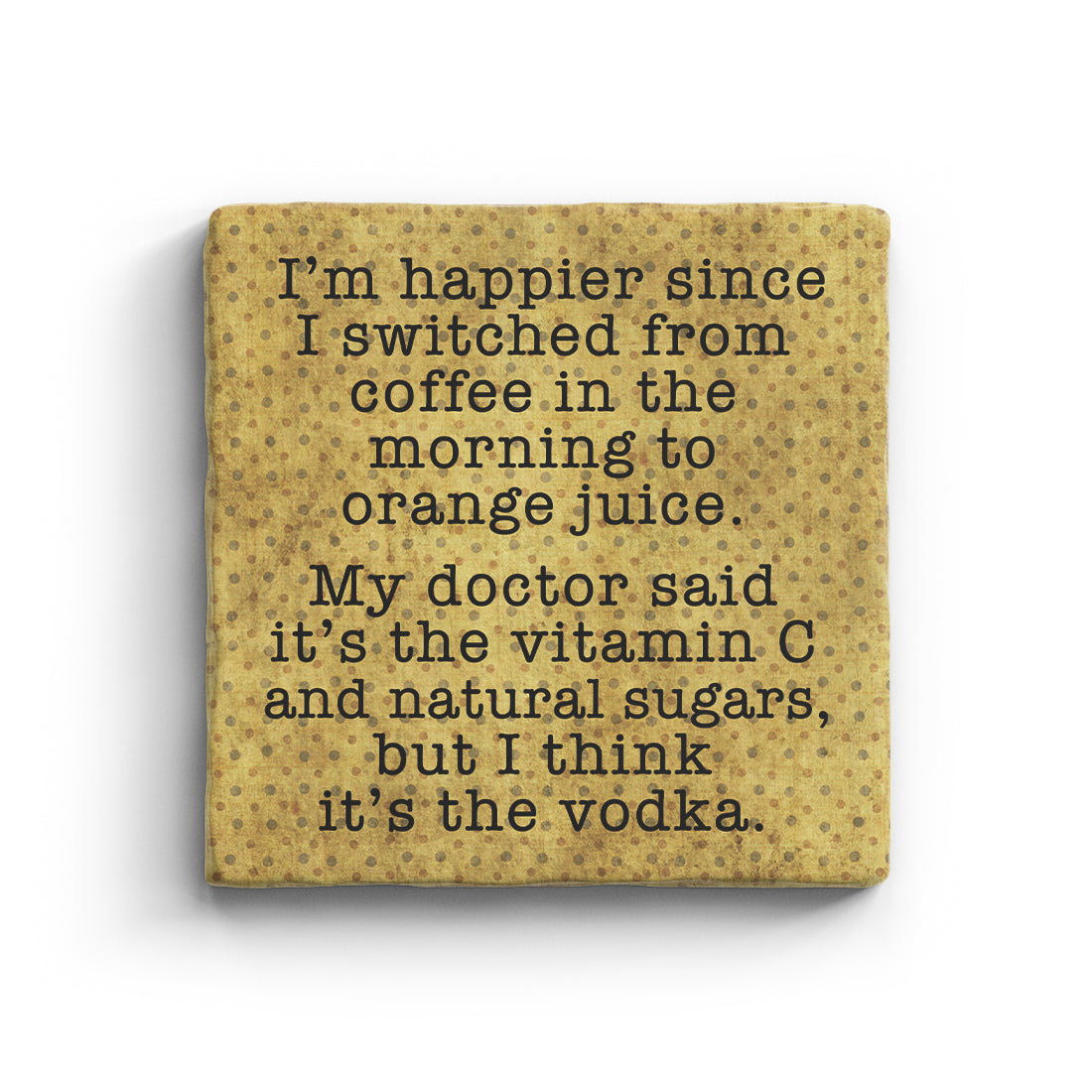Orange Juice Coaster – Paisley & Parsley