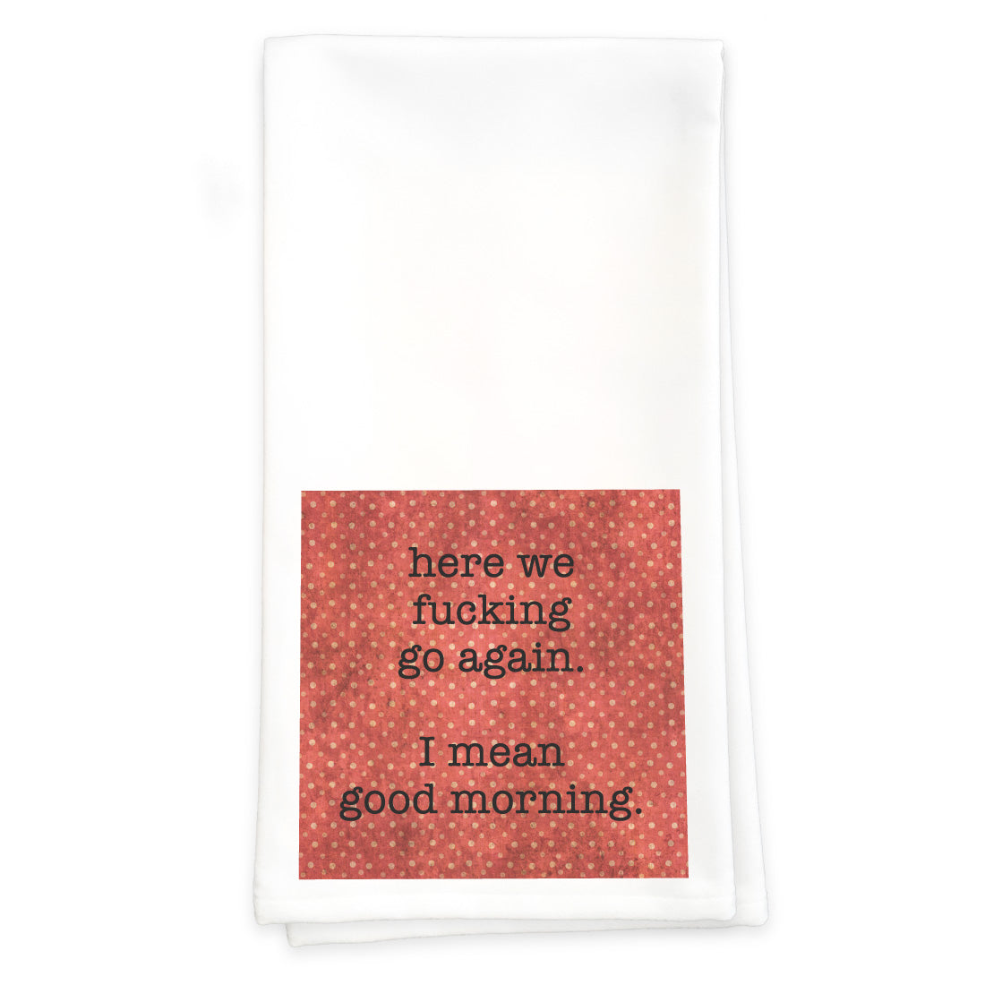 Good Morning Towel – Paisley & Parsley