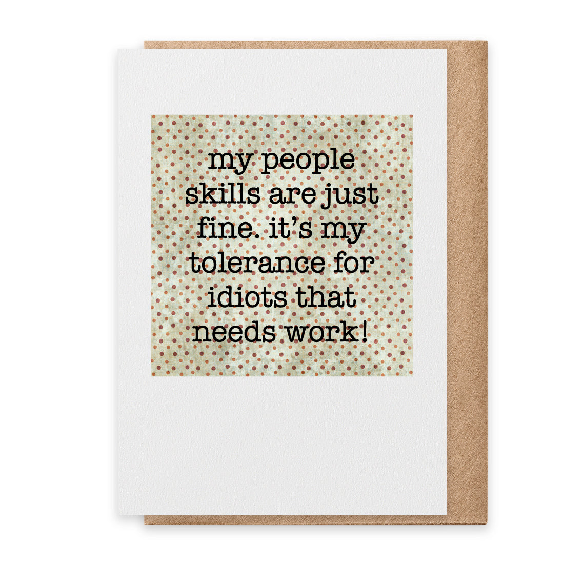 Tolerance Card – Paisley & Parsley